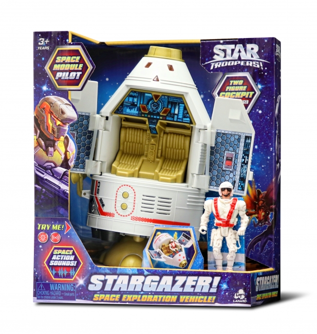 STAR TROOPERS Rotaļu komplekts "Stargazer kapsula ar gaismas un skaņas ...