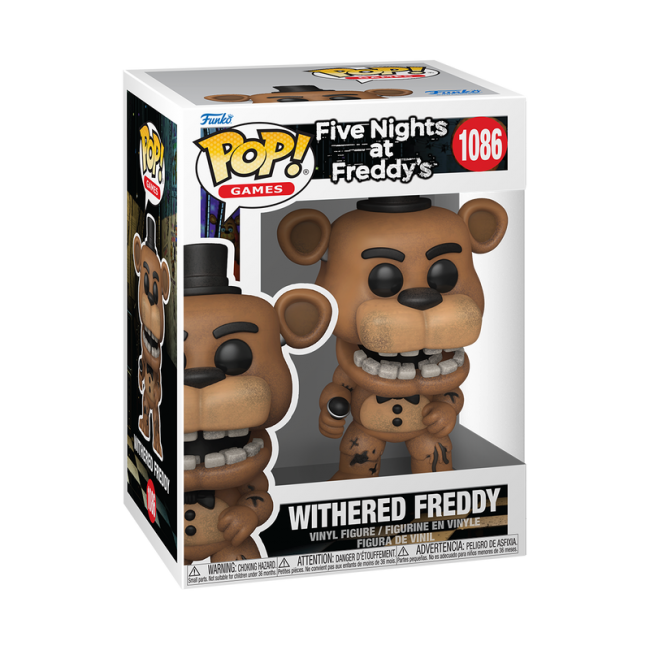 FUNKO POP! Vinila Figūra: Five Nights at Freddy´s - Withered Fre | XS ...