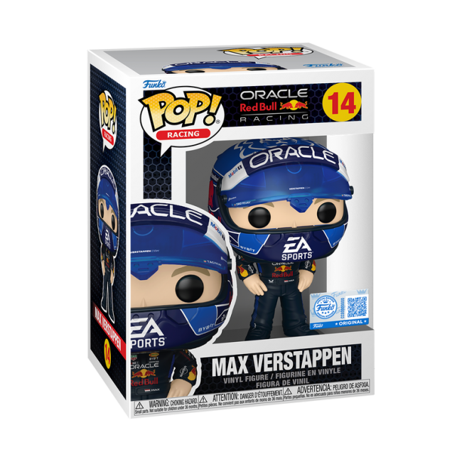 FUNKO POP! Vinila figūra: Formula 1 - Max Verstappen with USA Hel | XS ...