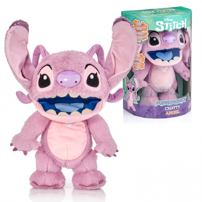 STITCH Real FX Interaktīvā lelle – Pļāpīgā Eņģ | XS Rotaļlietas