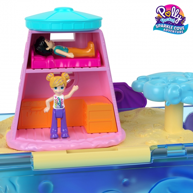 POLLY POCKET Sparkle Cove Treasure Chest | XS Rotaļlietas | XS Rotaļlietas