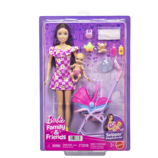 BARBIE lelle Skipera un mazulis | XS Rotaļlietas | XS Rotaļlietas