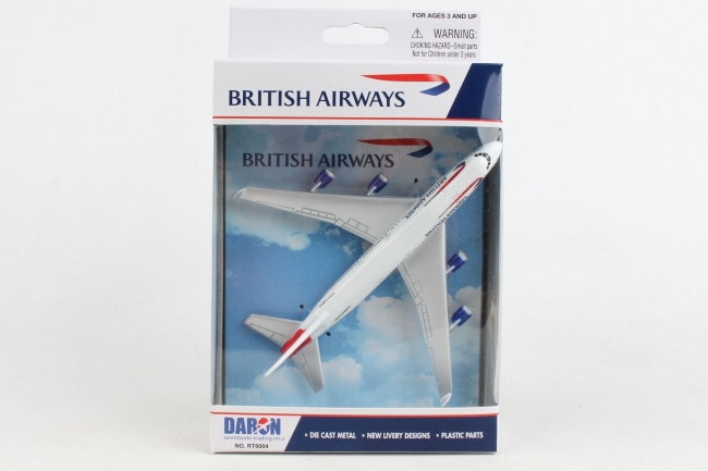 DARON металлическая модель самолёта 747 British Airways, 15,5 | XS ...